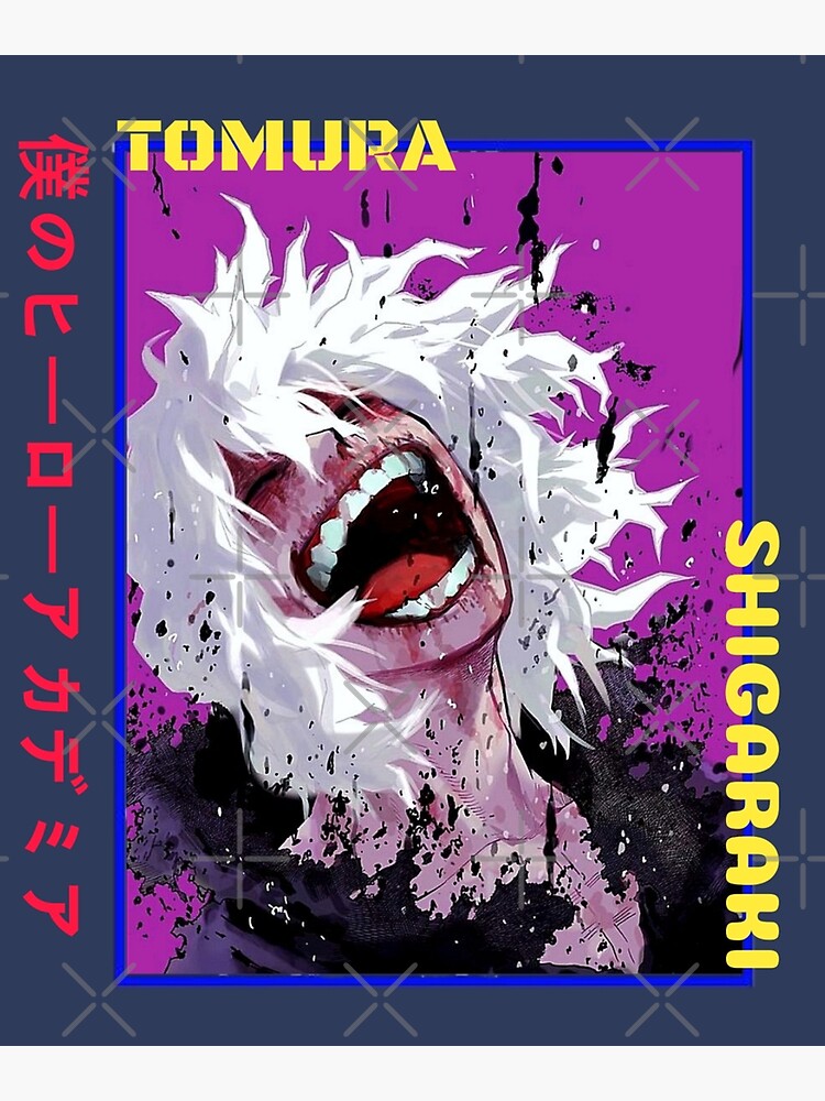 "Tomura Shigaraki" Poster for Sale by animeart34 | Redbubble