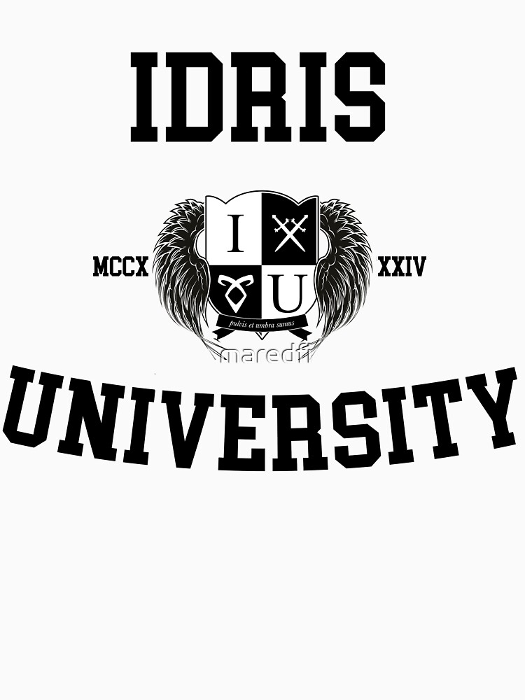 "Idris University" Essential T-Shirt by maredfi | Redbubble