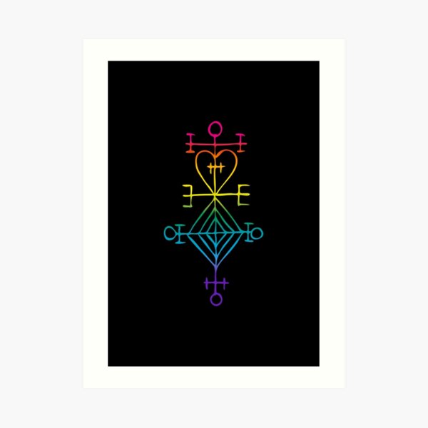 "Rainbow, Astarstafur, Iceland, Love Charm, Sigil, Rune, Symbol, Pride ...