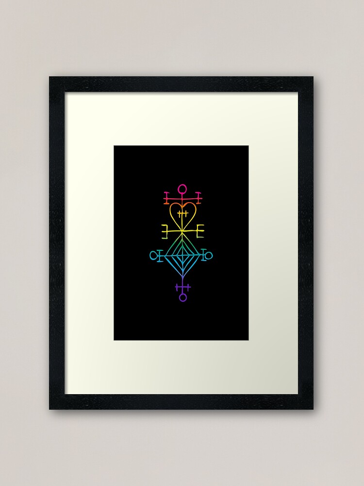 "Rainbow, Ástarstafur, Iceland, Love Charm, Sigil, Rune, Symbol, Pride ...