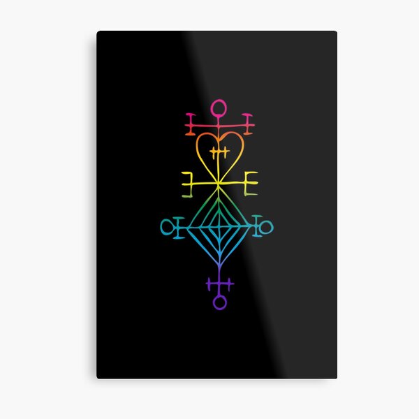 "Rainbow, Ástarstafur, Iceland, Love Charm, Sigil, Rune, Symbol, Pride ...