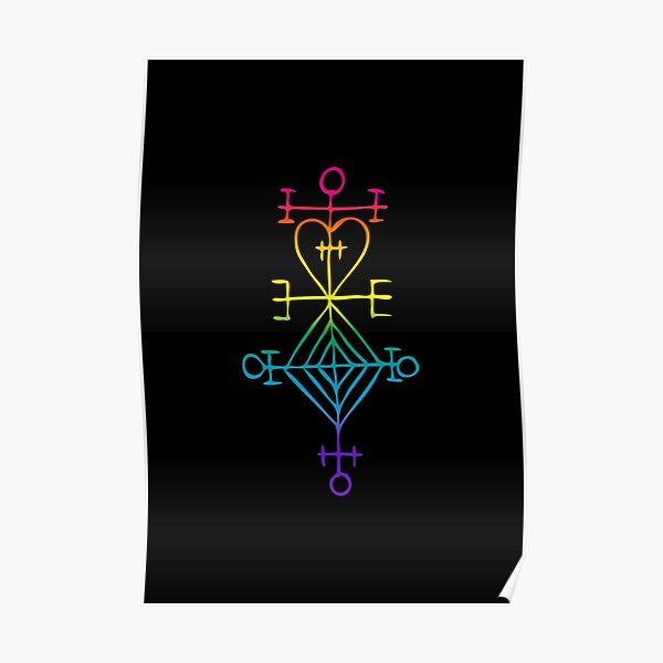 "Rainbow, Astarstafur, Iceland, Love Charm, Sigil, Rune, Symbol, Pride ...