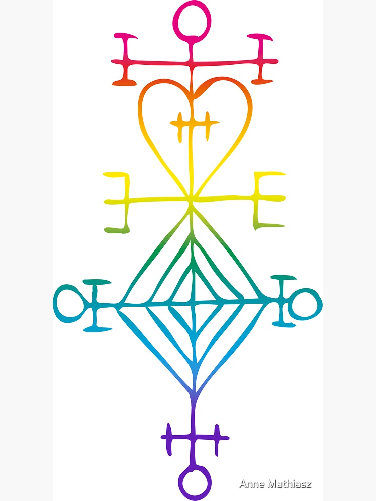 "Rainbow, Astarstafur, Iceland, Love Charm, Sigil, Rune, Symbol, Pride ...