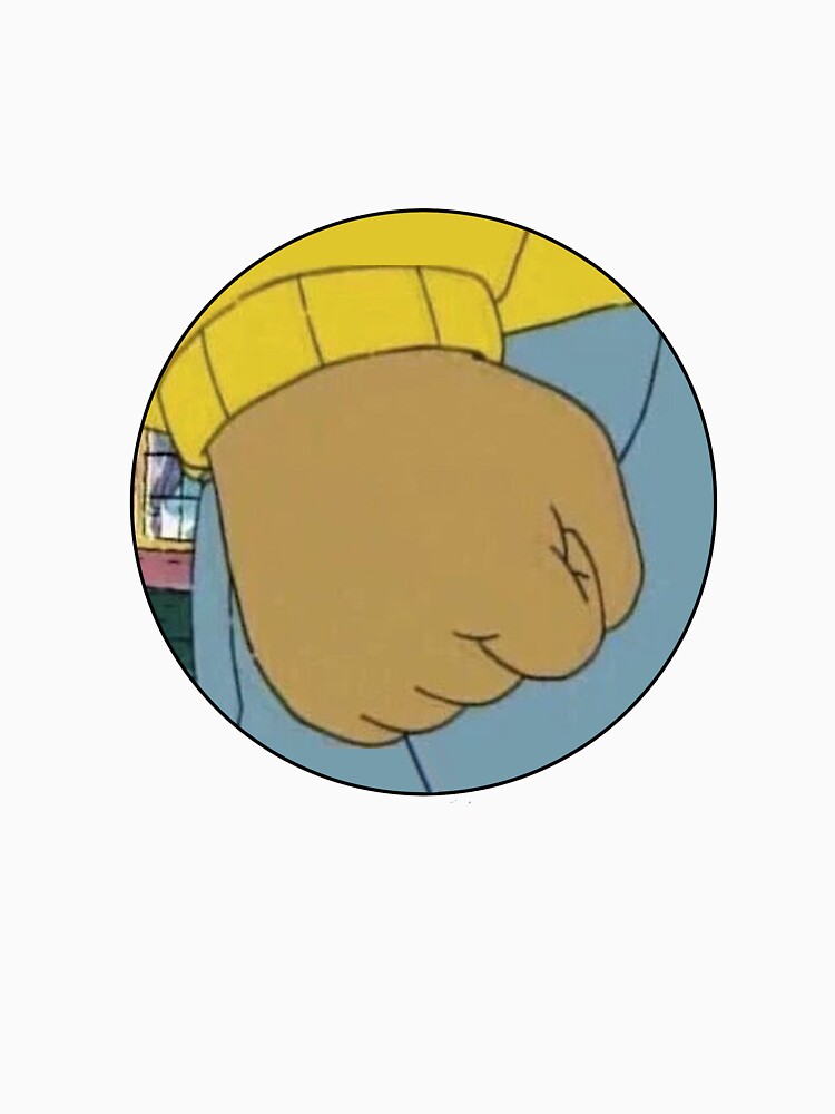 "ARTHUR HAND" T-shirt for Sale by GEMAPLYS | Redbubble | arthur t ...