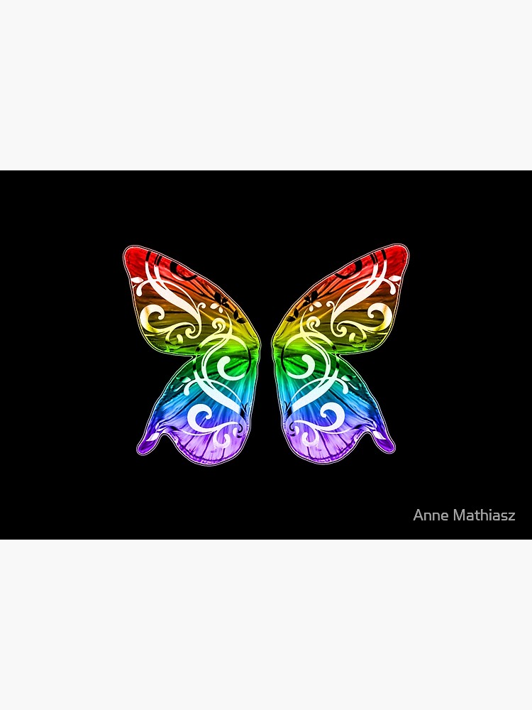 "Rainbow, Butterfly, Pride Flag, LGBT, LGBTQ, LGBTQIA, LGBTQIA+, Community" Poster for Sale by ...