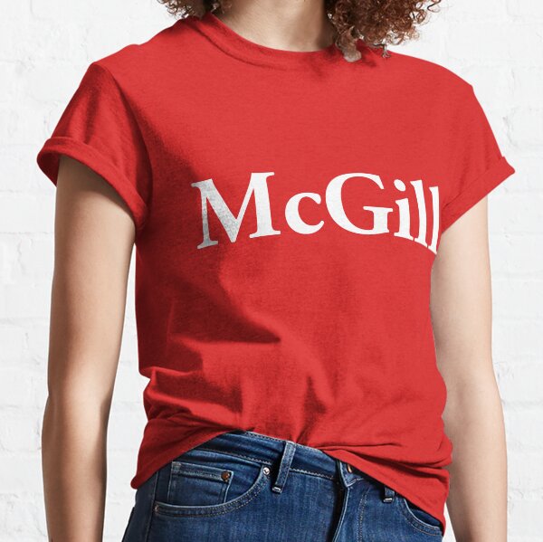 Mcgill University Women's T-Shirts & Tops | Redbubble