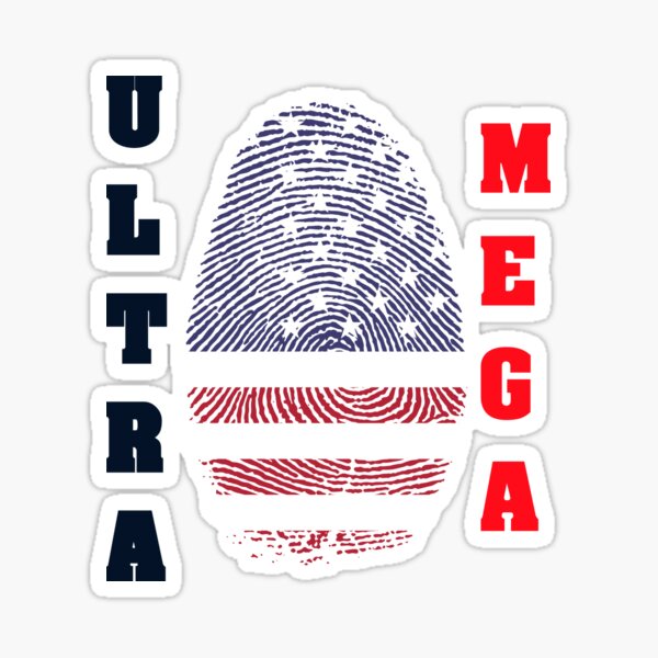 "ULTRA MEGA" Sticker by Duck-Power | Redbubble