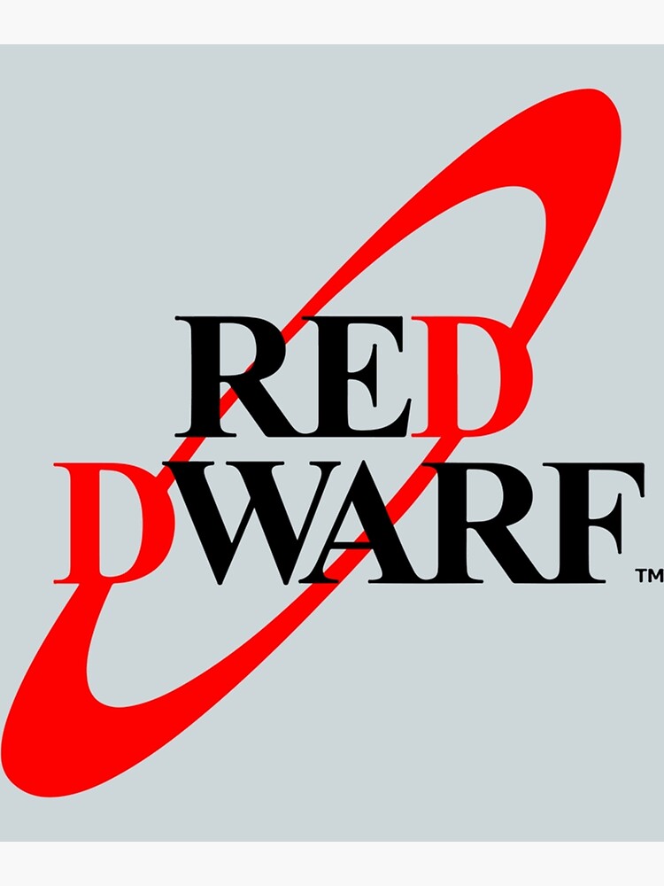 "Red Dwarf - Logo " Poster for Sale by LEVI2525 | Redbubble