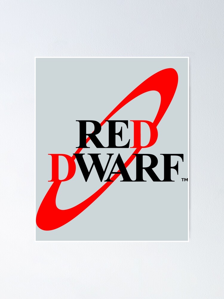 "Red Dwarf - Logo " Poster for Sale by LEVI2525 | Redbubble