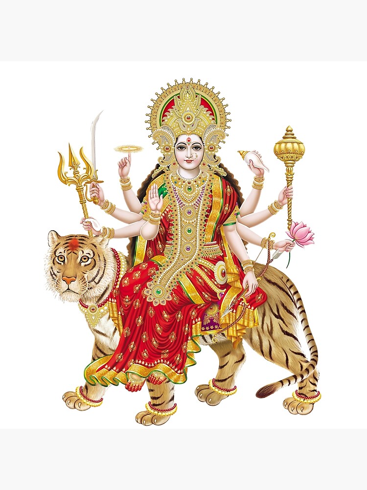"Ambika Hindu India Design God and Goddesses Durga Parvati" Art Board ...