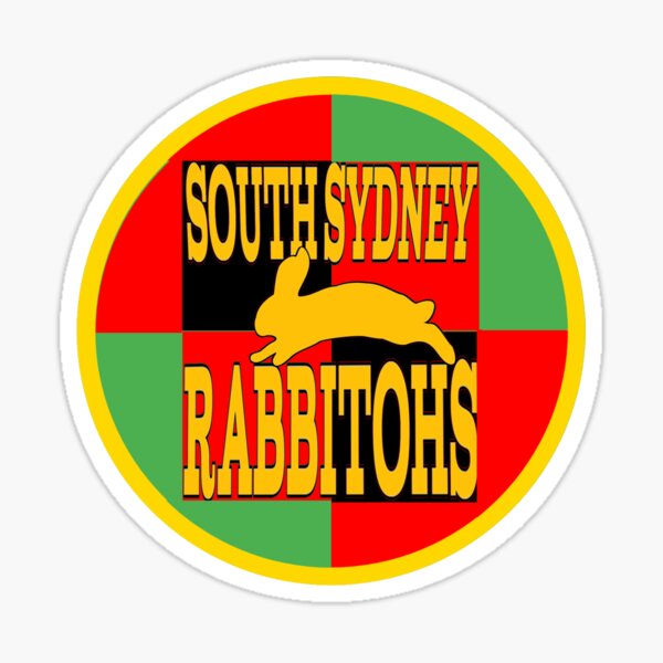 "South sydney rabbitohs South sydney rabbitohs" Sticker for Sale by ...