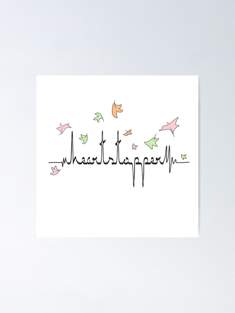 "Heartstopper Shirt/sticker Logo" Poster for Sale by quickfreeze ...