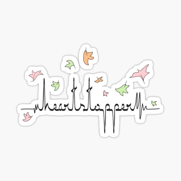 "Heartstopper Shirt/sticker Logo" Sticker for Sale by quickfreeze ...