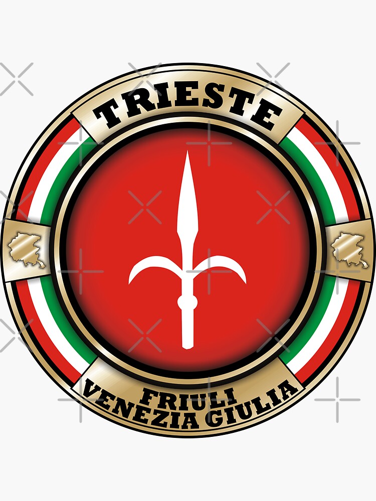 "Trieste" Sticker by SoulSafe | Redbubble
