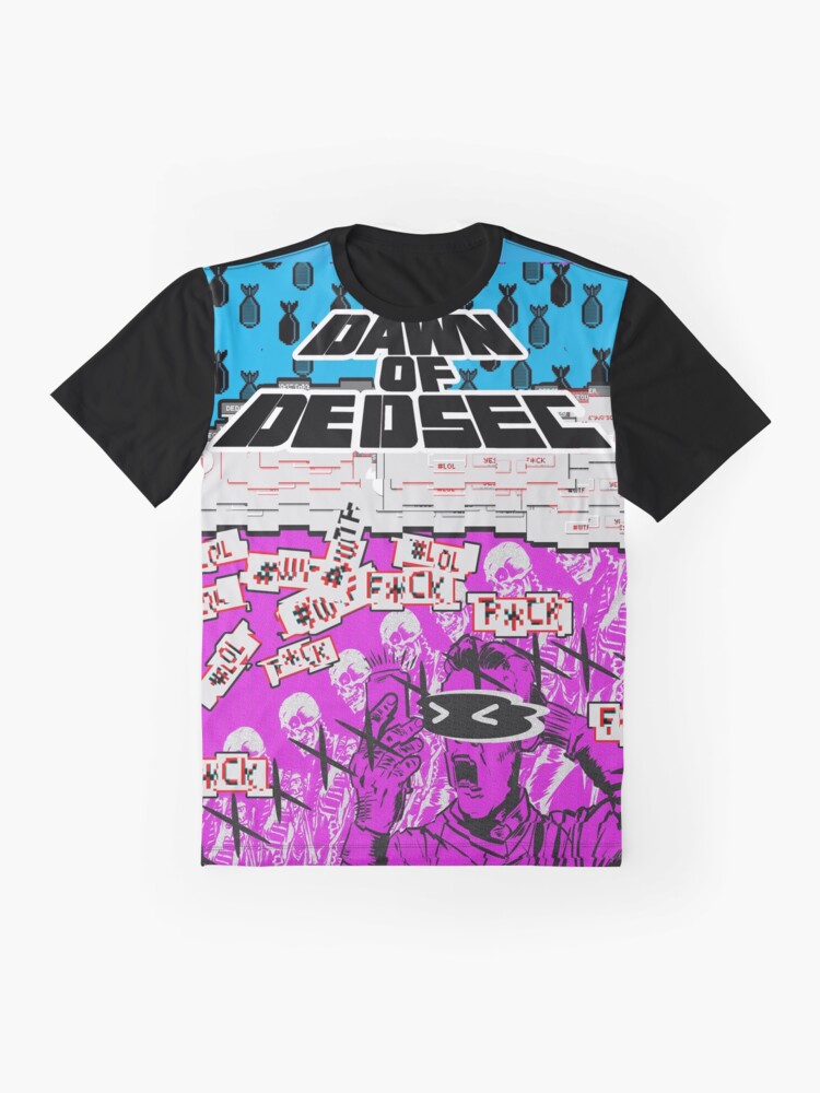 "Dawn Of Dedsec" T-shirt for Sale by PawandFang | Redbubble | video ...