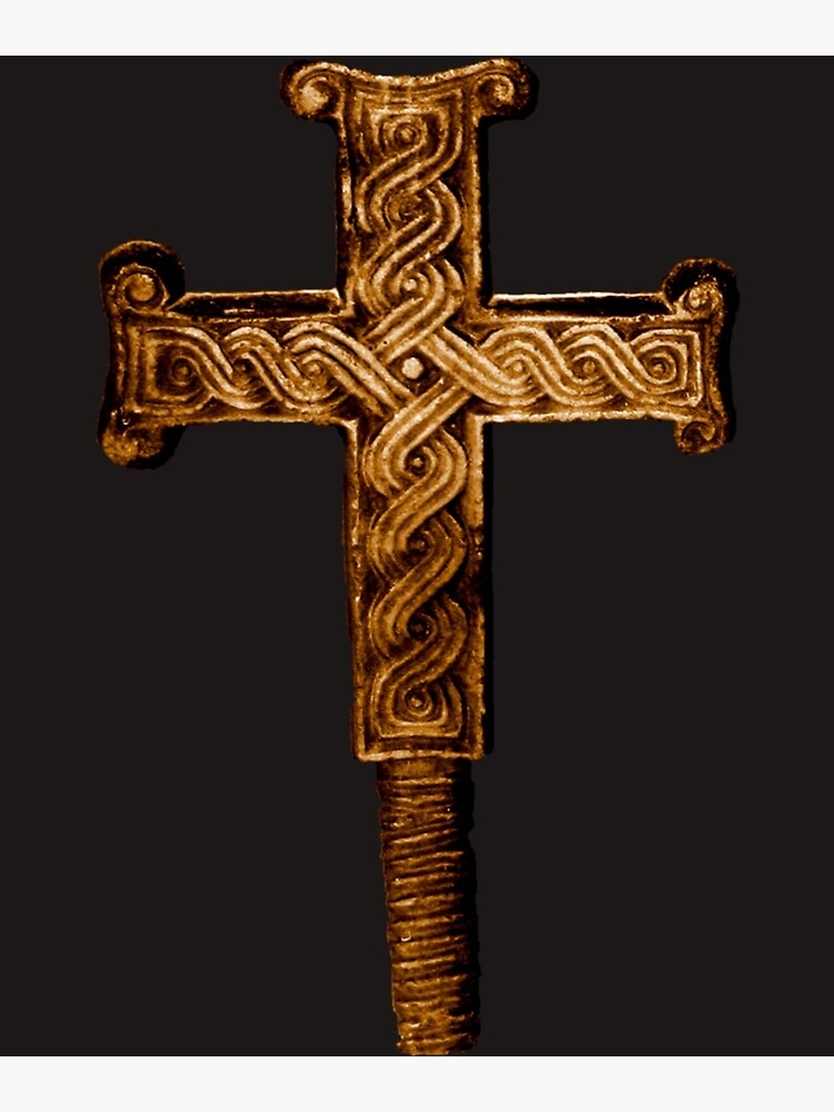"Croatian Viseslav Crucifix " Poster for Sale by JeepClubUK | Redbubble