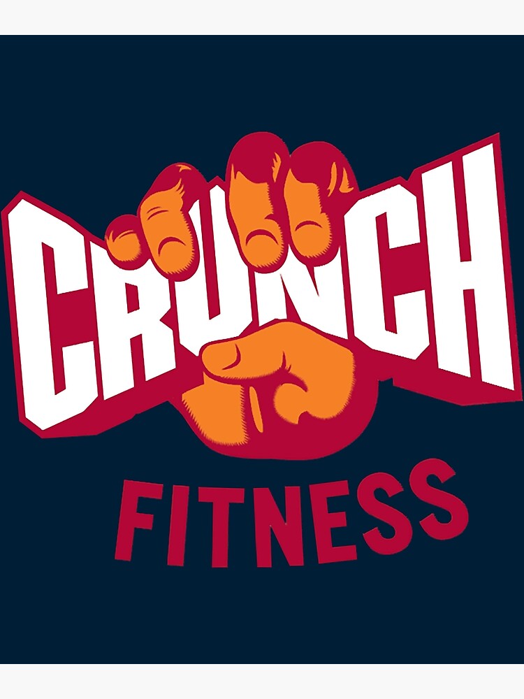 "Attractive Crunch Fitness Logo Active " Poster for Sale by MurrayAlfie ...