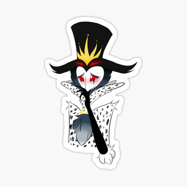 "Helluva Boss Stolas" Sticker by LittleDelta | Redbubble