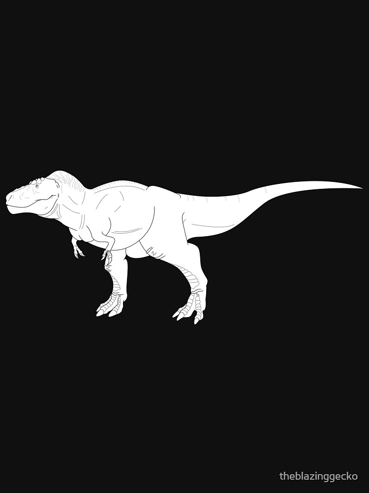 "Tyrannosaurus rex" T-shirt for Sale by theblazinggecko | Redbubble | t ...