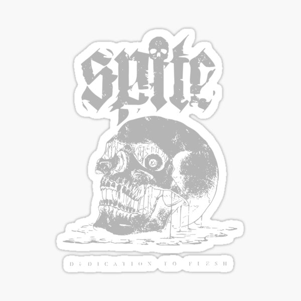 "Spite Merch Skull" Sticker for Sale by lutinakk | Redbubble
