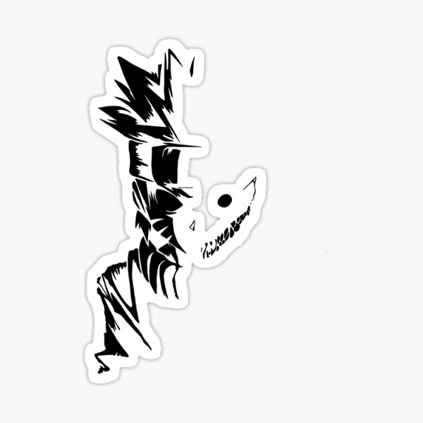 " anime rage" Sticker by dr-black | Redbubble