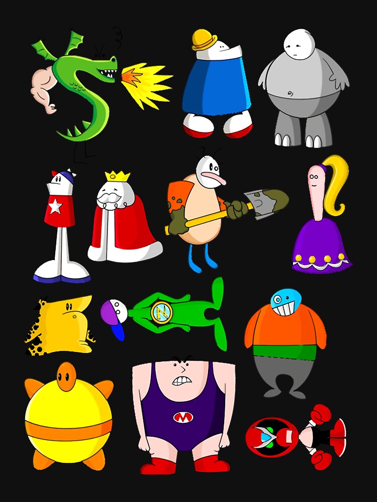 "Homestar runner characters" T-shirt by TrudyReyff | Redbubble
