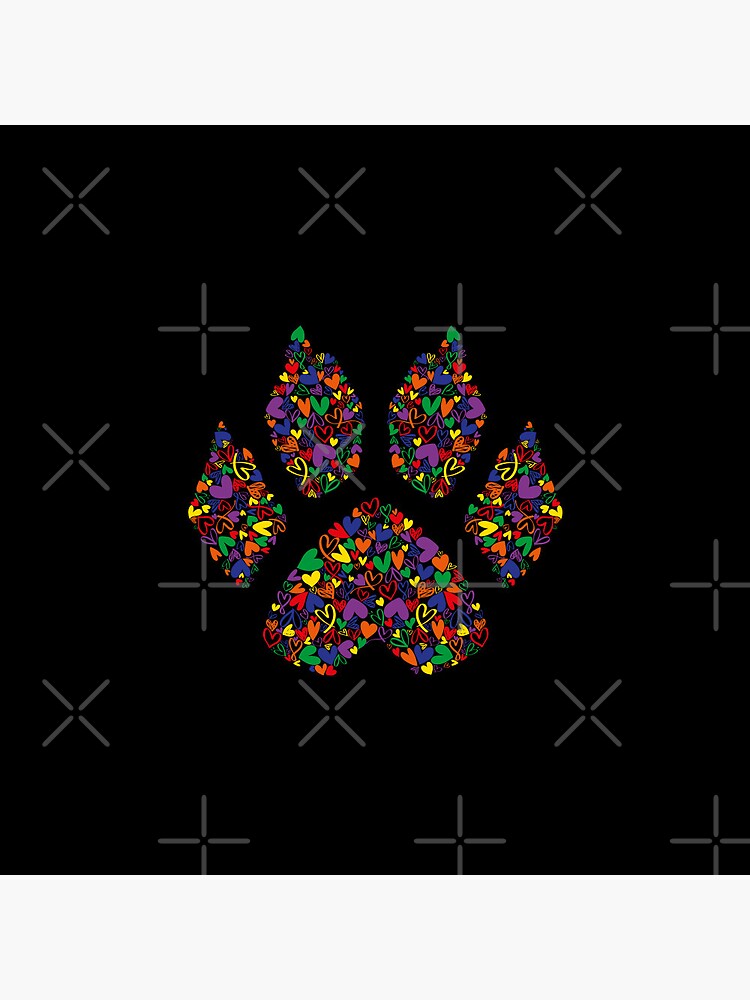 "Miraculous Ladybug - Rainbow Collection - Cat Noir paw with love" Pin ...