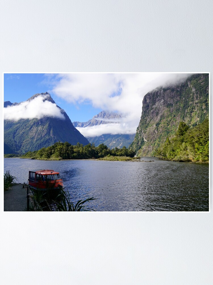 "New Zealand - Sandfly Point - Milford Track" Poster for Sale by ...