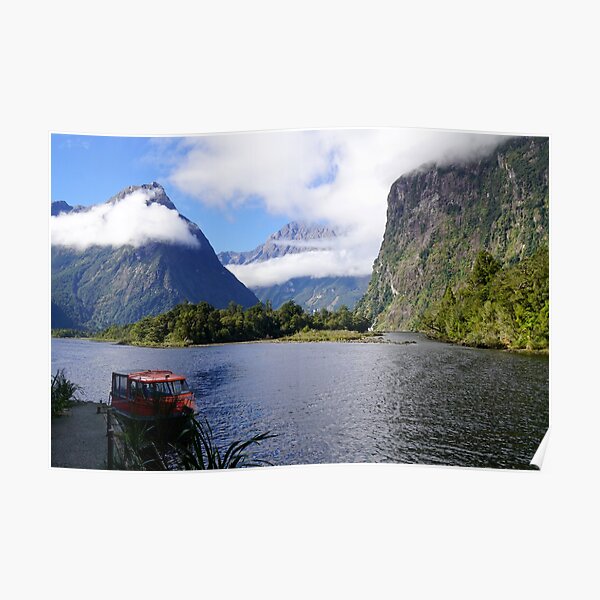 "New Zealand - Sandfly Point - Milford Track" Poster for Sale by ...