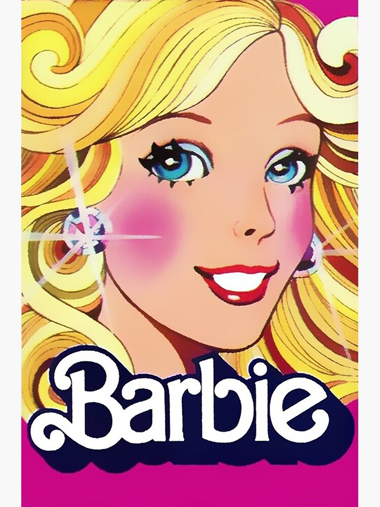 "Vintage Barbie" Poster for Sale by tracybackman | Redbubble