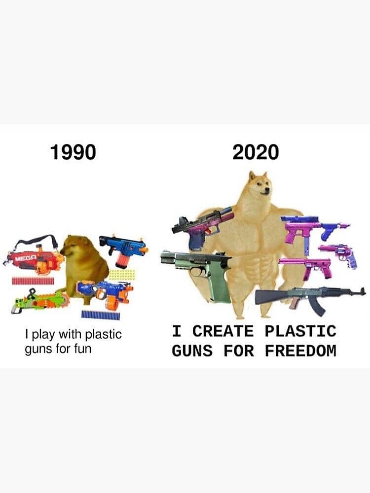 "Plastic Freedom" Sticker for Sale by Based-Johnny | Redbubble