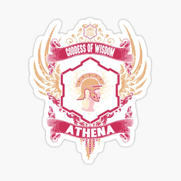 "ATHENA - LIMITED EDITION " Sticker for Sale by SweetBabyBs | Redbubble