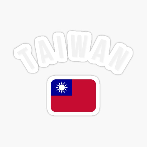 "Taiwan flag" Sticker for Sale by eka123 | Redbubble