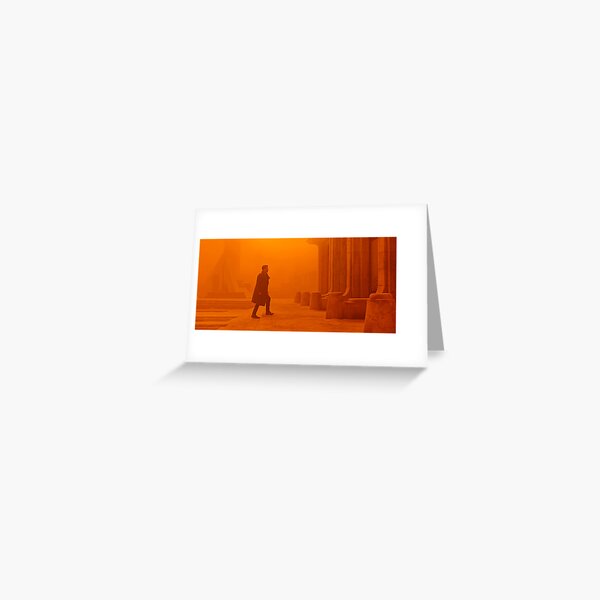 "BLADE RUNNER 2049 Rian walking red movie scene" Greeting Card by ...