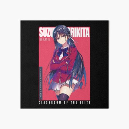 "Suzune Horikita - Classroom of the Elite" Art Board Print for Sale by ...