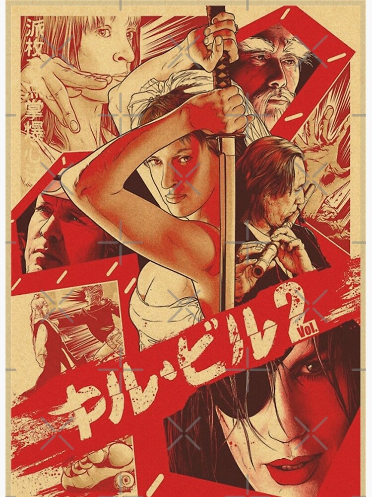 "Kill bill" Sticker for Sale by nanystarart | Redbubble