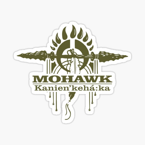 "Mohawk 2o (NA)" Sticker by curranmorgan | Redbubble