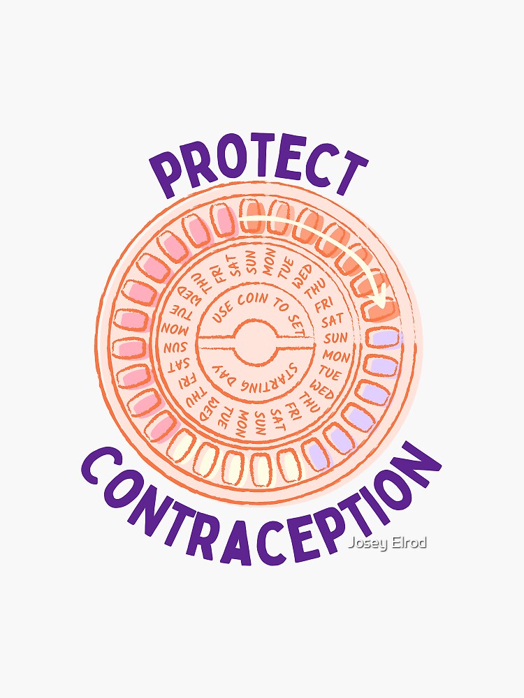 "protect contraception sticker" Sticker for Sale by jscurtis | Redbubble