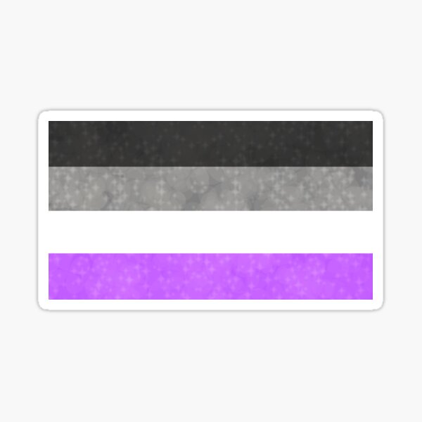 Shimmer Asexual Pride Flag Sticker For Sale By Whizz0 Redbubble