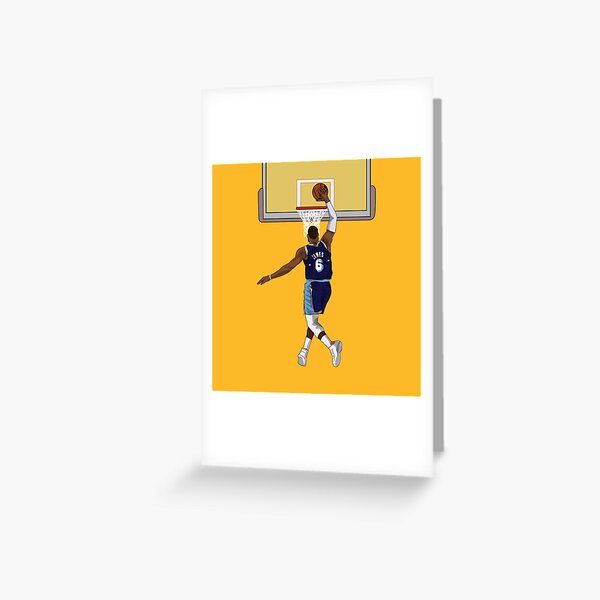 "LeBron James - Comic Art" Greeting Card by AYA-Design | Redbubble