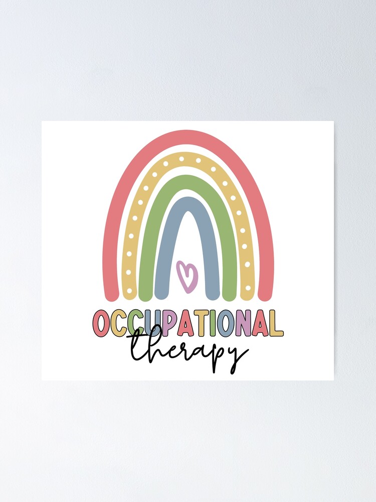 "Occupational Therapy Colorful Rainbow | OT | Occupational Therapist ...