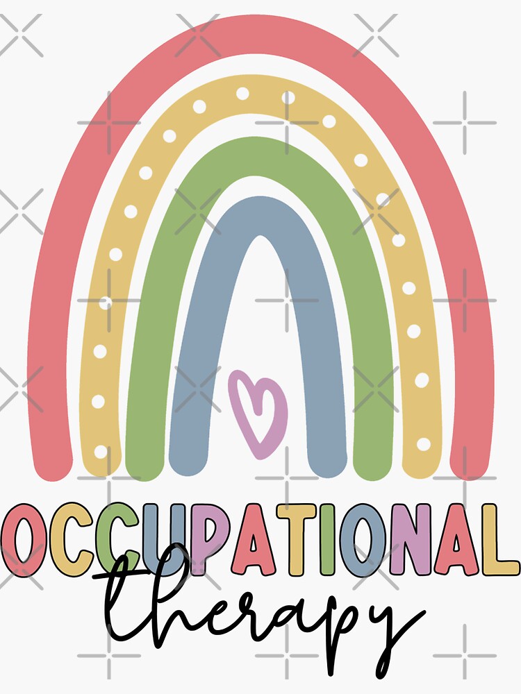 "Occupational Therapy Colorful Rainbow | OT | Occupational Therapist ...