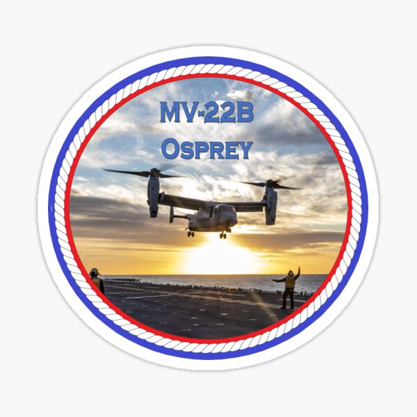 Stickers, Labels & Tags Marine Corps V-22 Osprey Helicopter Cartoon ...