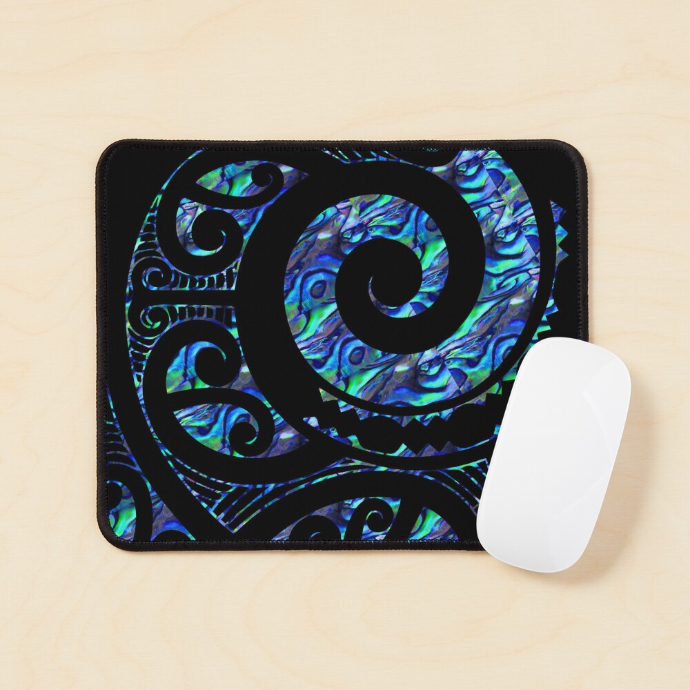 "New Zealand Māori Paua Tattoo Koru Design" Sticker for Sale by Uncommon Cents | Redbubble