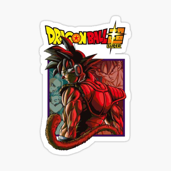 "Bardock" Sticker for Sale by allonsyx | Redbubble