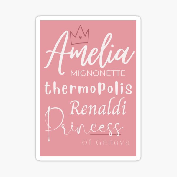 "Princess" Sticker for Sale by Artist-Rach | Redbubble