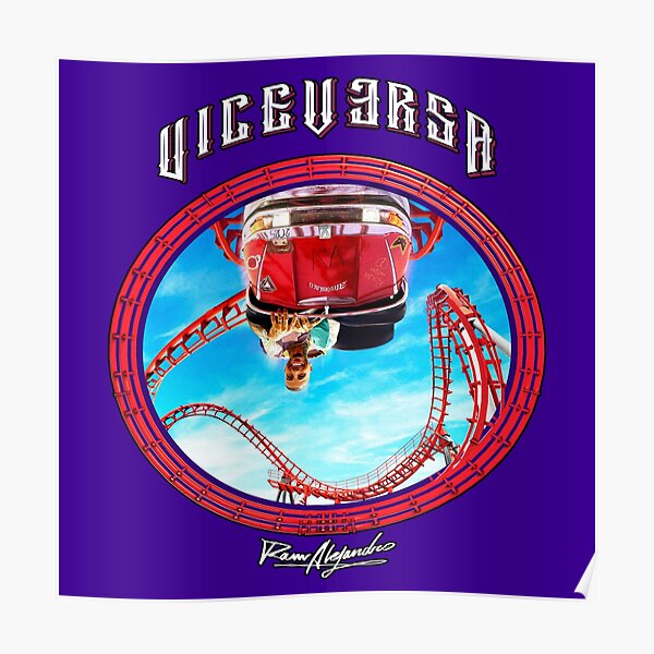 Póster «Álbum Vice Versa de Rauw Alejandro» de mooreplct3628 | Redbubble