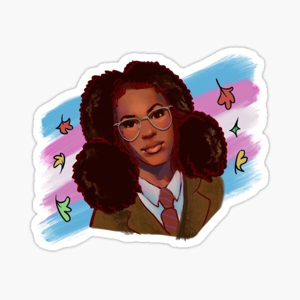 "Elle Heartstopper " Sticker for Sale by CobwebsArt | Redbubble