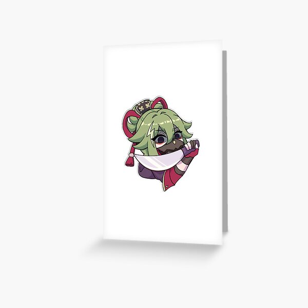 "Genshin Impact Kuki Shinobu" Greeting Card for Sale by BatuhanAnil ...
