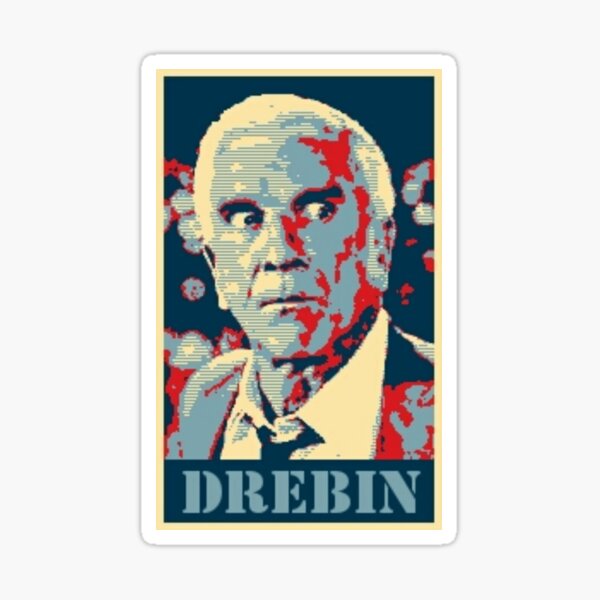 "Drebin" Sticker for Sale by Soundsabbath | Redbubble